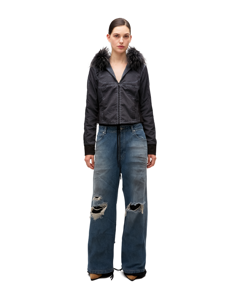 로딩룸 – DOUBLE DENIM TRACK PANTS