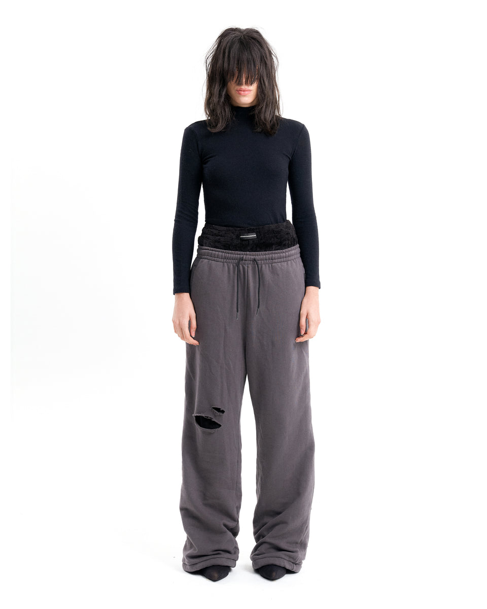 로딩룸 – (EMMA) DOUBLE LAYERED PANTS